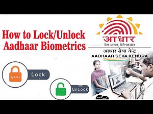 How to Lock/Unlock Aadhaar Biometrics | Step by Step Guide 2025