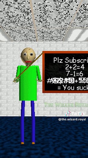Impossible Math Challenges in Baldi's Basics
