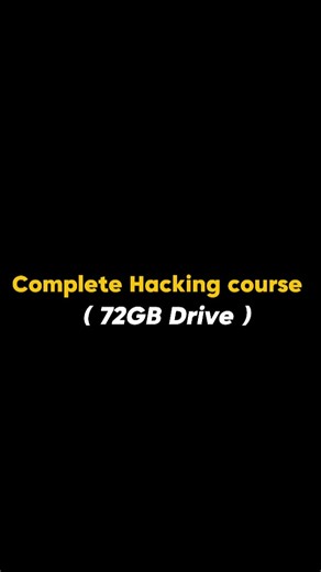 Ravi Ranjan on Instagram: "🔥 Complete Hacking Course in a Single Drive! No paid courses ❌ No fake promises ❌ Ethical Hacking from Beginner → Advanced ✔️ Notes ✔️ Tools ✔️ Practical Labs Save this reel 📌 #EthicalHacking #CyberSecurity #HackingCourse #FreeLearning #TipsLikePro"