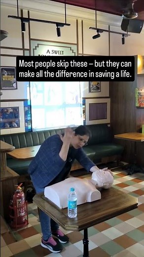 How to Use DRSABC Steps in CPR | First 60 Seconds of a Medical Emergency 🚨.#firstaidatwork #shotrs