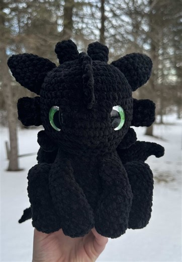 Toothless Crochet Pattern: Craft Your Own Dragon