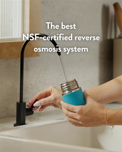 The Best Reverse Osmosis Filter of 2025 ⭐️⭐️⭐️⭐️⭐️ See why reviewers are giving Cloud RO all 5-star reviews. ☁️ Removes fluoride, PFAS, lead, pesticides, pharmaceuticals, microplastics more 🏅 NSF certified filtration 📱 Track your water quality and household consumption 💧 Healthy minerals naturally raise your water's pH leaving your water alkaline Order Cloud today and take $150 off. | Cloud Water Filters