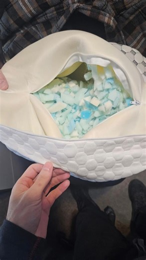 One pillow. Every sleeper. No compromise. The Paarizaat MyWonder Pillow has a warm, cozy side and a cool, refreshing side. Just flip it. Filled with adjustable shredded memory foam, so you add or remove fill until the height and firmness are exactly right for you. Back sleeper, side sleeper, stomach sleeper, it adapts to all of them. The honeycomb cover zips off for easy washing. OEKO-TEX certified, free from harmful substances. Queen size (20" x 28"). On sale now: $49.99 (reg. $79.99) https://m