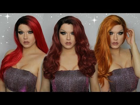 The Best wigs for Drag / Crossdressing - Haul and try on |