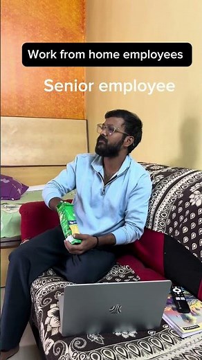 Office fun , work from home employees #officefun #funny