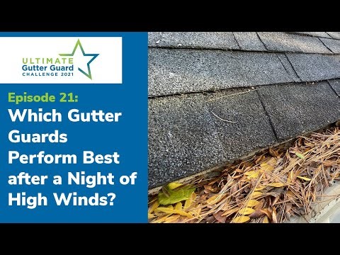 Which Gutter Guards Perform Best after a Night of High Winds? [S1 Ep 21]