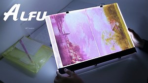 Watch LED Art Craft Tracing Light Pad Drawing Pad on Amazon Live