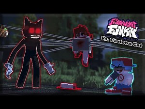 " DEMONIC " Friday Night Funkin' Vs CARTOON CAT (Minecraft Animation FNF)