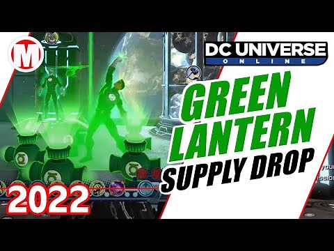 DCUO How to get the Green Lantern Supply Drop