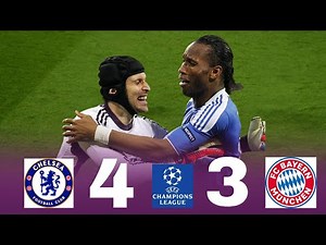Bayern vs Chelsea 2012 Champions League Final Drama | All Goals & Highlights