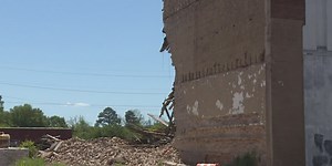 A downtown Meridian building is set for demolition