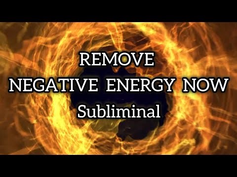 Remove Negative Energy Subliminal | Cleanse Aura, Mind & Space Instantly