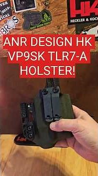 ANR Design Light-bearing holster for the HK VP9SK is a Game-Changer!