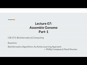 L07 Assemble Genome (Part-1) | Bioinformatics & Computing in Bangla