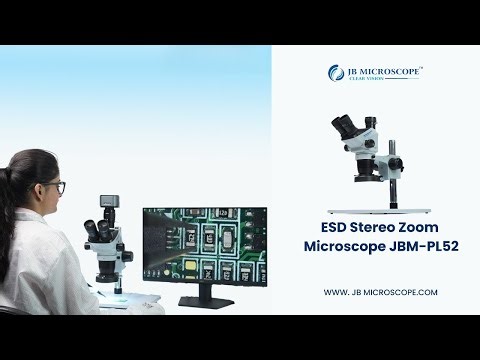 ESD Stereo Zoom Microscope JBM-PL52