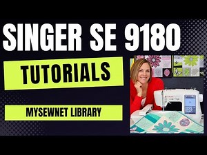 Singer SE9180 What is the MySewNet Library