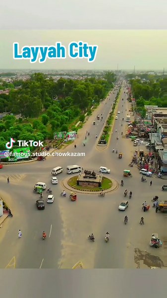 Layyah City #viraltiktok #famousstudiochowkazam #dronevideo #layyah #100000k #chowkazam #chowkazam #viral