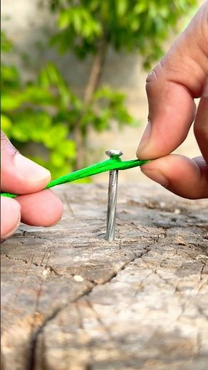 Simple String Line Trick !