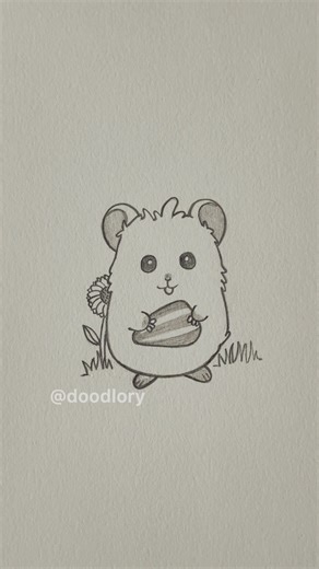 Cute Things to Draw When Bored 🥱 -Day 24 #easy #cute #drawing #tutorial #shorts #simple #fypシ