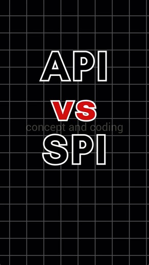 Shrayansh Jain on Instagram: "API vs SPI #softwareengineer #systemdesign"