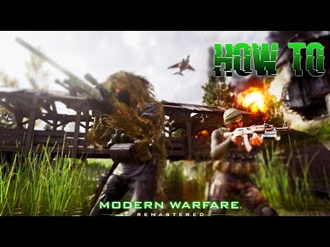 HOW TO GET H1 MOD Modern Warfare Remastered!!