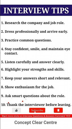 Top 10 Job Interview Tips to Get Hired Fast! | Must-Know Interview Hacks!