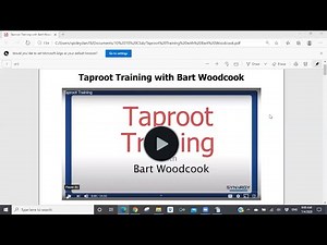 Synergy Worldwide – Taproot Training with Bart Woodcook