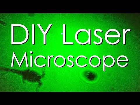 How To Make A Laser Microscope - DIY Project That Is Very Easy To Make | SciWorx Physics & Biology