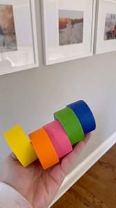 My kids go nuts for this simple activity! It gets them moving, working together, working on motor skills, sorting and more! See the comments for a link to this colored painters tape! #diyactivitiesforkids #toddleractivities #preschoolactivities | Stay at Home Activity Mom