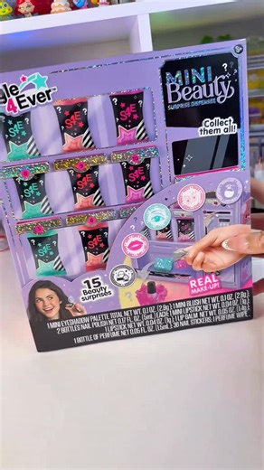 Dream Team’s World on Instagram: "Mini Beauty Surprise Vending Machine #asmr #makeup #vending"