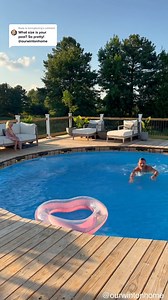1.6K views | Replying to boringlauring It’s a 22x52 above ground pool! Here is my husband doing | Daily Stories | Facebook