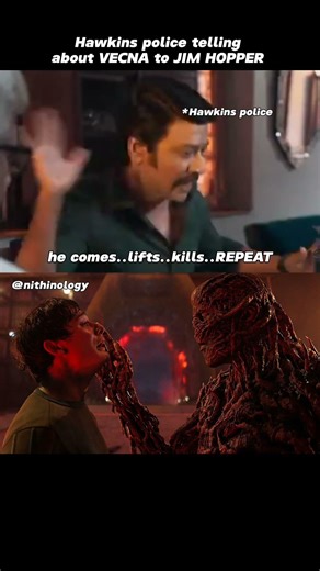 Hawkins police about VECNA | Stranger things x SJ Surya | #strangerthings #strangerthings5 #vecna