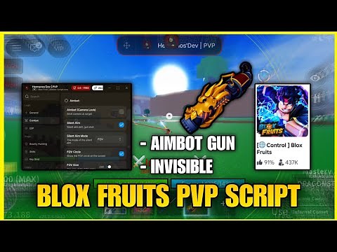 New Hermanos Aimbot Script Blox Fruits PvP Script 2026!!