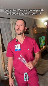 Ha, I remember when I had to help with my first bubble study and they WANT you to push and agitate air back and forth before it goes into the patient. Am I gonna 🪦 them?!Scrubs are @Garde-Malade use code clockedoutdinks10 for a discount#nurse #nurses #nursing #hospital #healthcare #nurseproblems #nursetiktok #nurselife #hospitallife #icu #icunurse #icunurselife #icurn | Clockedoutdinks