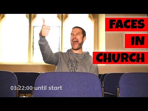 Countdown timer to church service start skit - Funny Faces