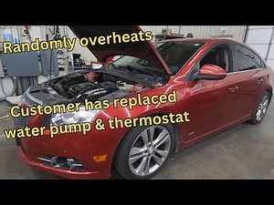 2012 Chevy Cruze overheating issue. 1.4L turbocharged ECOTEC PROBLEMS! Codes P0597, P0598, & P0599
