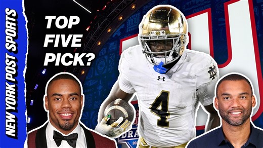 Giants should consider drafting Jeremiyah Love with the No. 5 pick