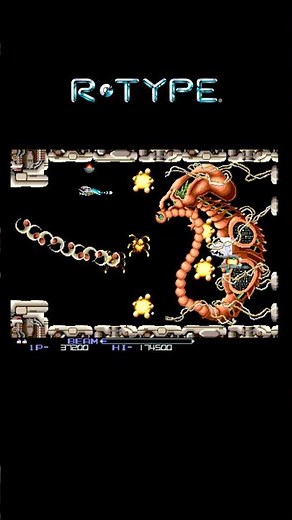 R-TYPE Arcade Gameplay 01 Classic Sci-Fi Shooter#shorts