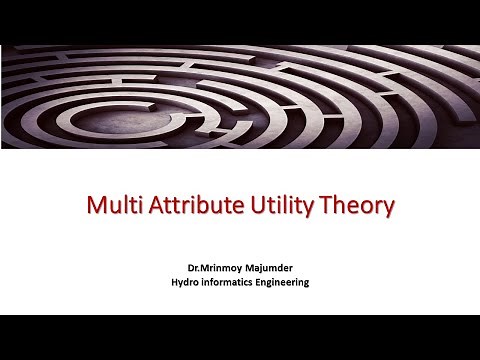 Multi Attribute Utility Theory(MAUT) #mcdm #freetutorial #freelectureseries