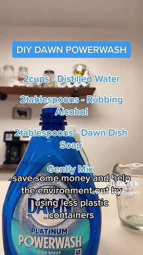 DIY Dawn Power Wash Recipe for Cleaning Hacks!