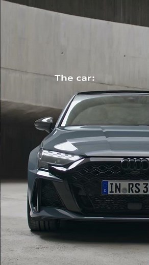 The Audi RS 3 – our summer roadtrip companion. ​