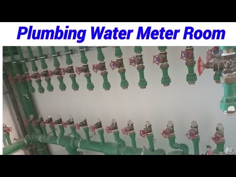 Plumbing Water Meter Room | Water Meter installation
