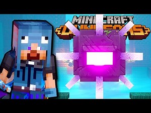 UNDERWATER TEMPLE & ANCIENT GUARDIAN BOSS!!!! 🌊 Minecraft Dungeons Hidden Depths