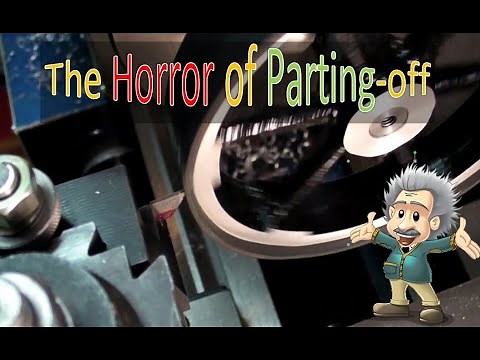 Lathe Parting Off and how to make square orings and rubber gaskets...
