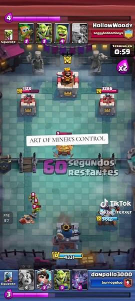 Mastering Miner Control in Clash Royale