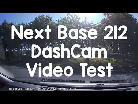 Next Base 212 DashCam Test Footage