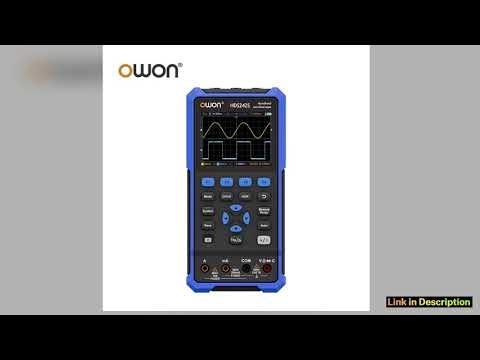 OWON HDS242S HDS272S HDS2102S HDS2202S Handheld Digital Oscilloscope 200MHz 1GSas 2CH1CH Generator
