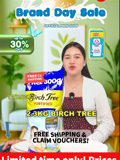 Habol-habol and mag check out na sa aming 2.3KG Birch Tree😍 #food4ever #tiktok #nestle #2.3 #birchtree #sulit