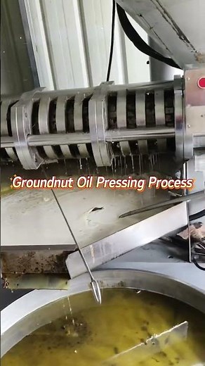 Groundnut oil pressing machine peanut oil expeller #oilpress #groundnutoil #peanutoil #oilmill