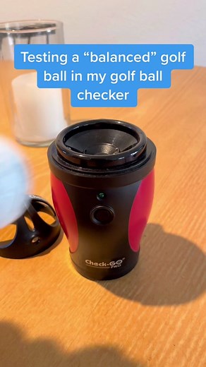 Testing 'Balanced' Golf Balls in Golf Ball Checker